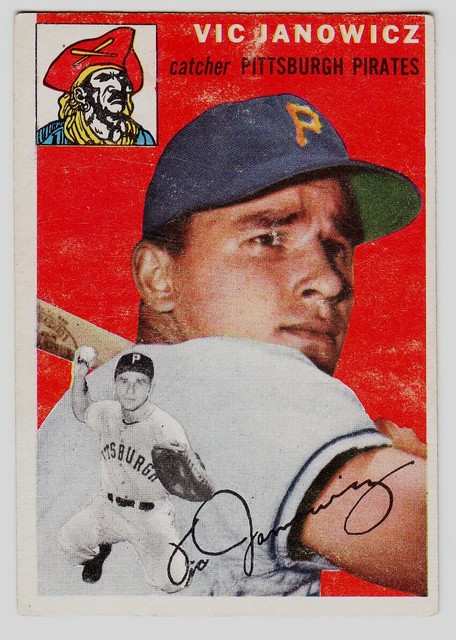 1954 Topps - White Back #16 Vic Janowicz for sale online | eBay