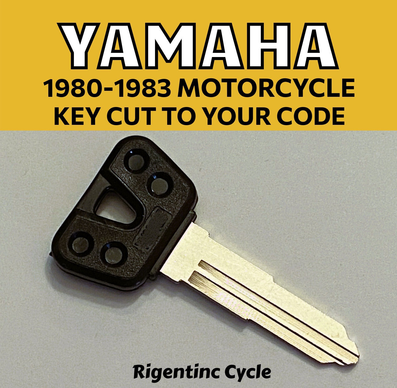 1980-1983 Yamaha Motorcycle Replacement Key Cut to Code C14434-C24421 ...