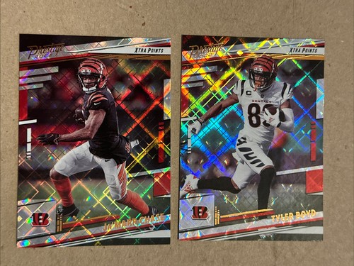 Ja'Marr Chase & Tyler Boyd 2022 Prestige Xtra Points Diamond Cincinnati ...