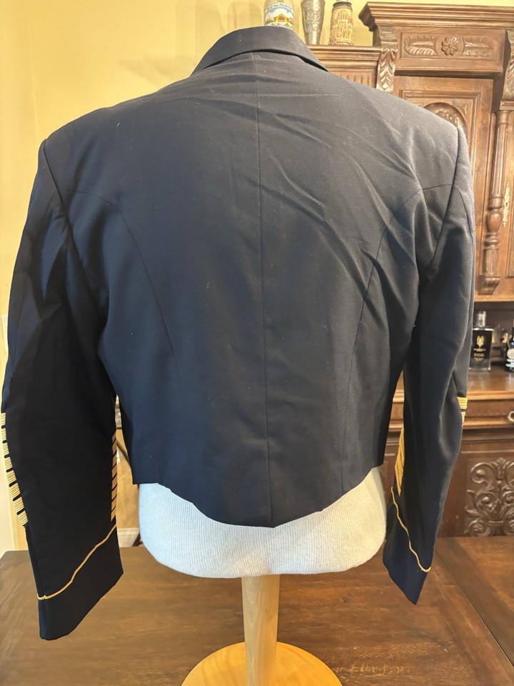 US ARMY COMMAND SGT MAJ MESS DRESS BLUES JACKET MEDIUM SHORT 40S | eBay