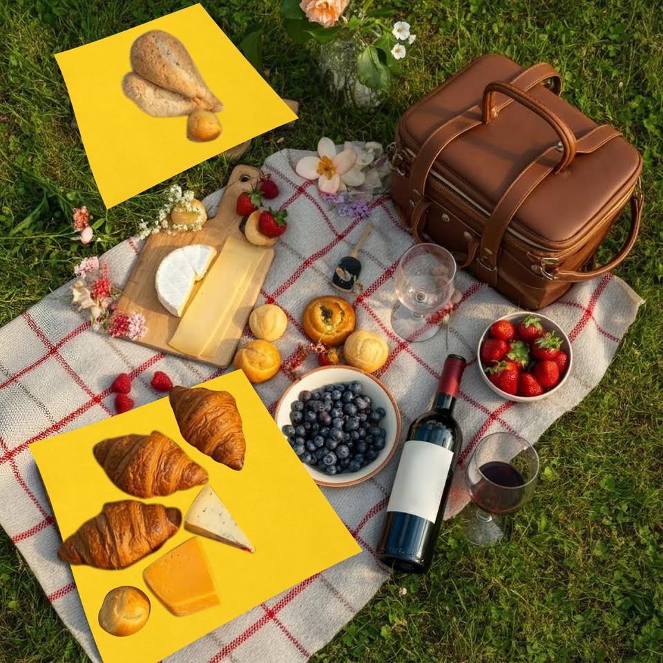 100 Pcs Wax Paper Sheets, 7 x 7" Square Wrapping Paper, Yellow | eBay