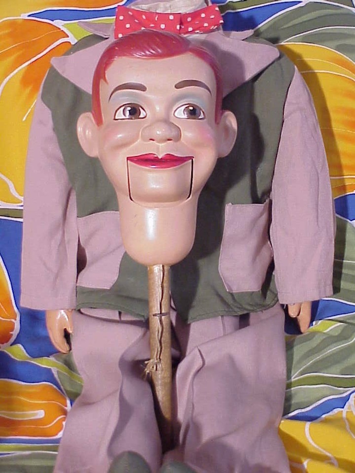 Working 1950's JERRY MAHONEY 32" Ventriloquist Dummy by Juro Paul ...