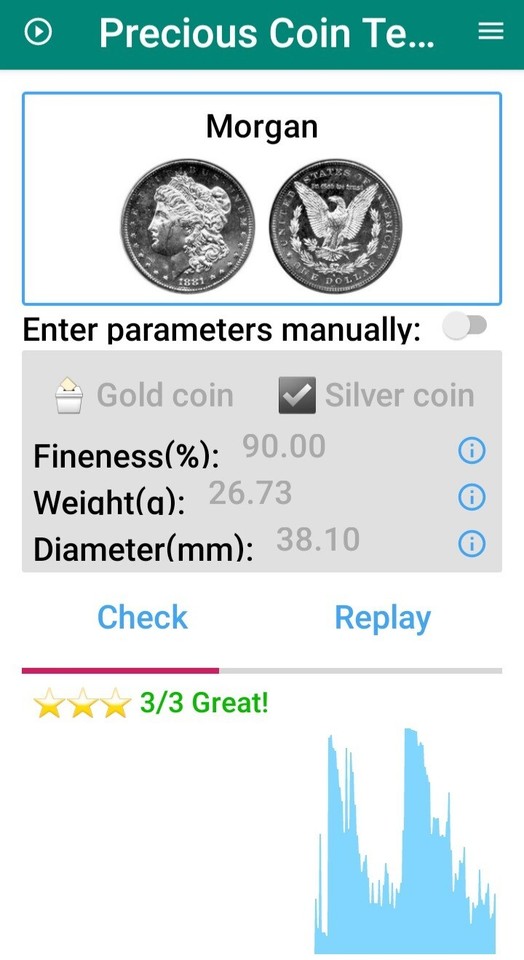 Finger Pinger Pro Coin Ping Tester With Steel Test Coin | eBay