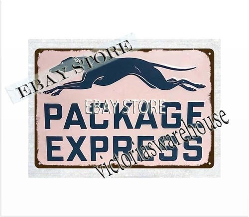 Greyhound Package Express metal tin sign removable wall art | eBay