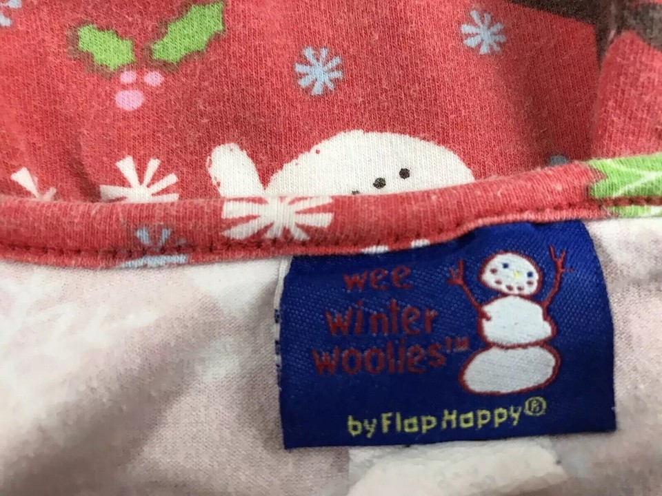 WEE WINTER WOOLIIES BY FLAP HAPPY GIRLS OUTFIT DRESS & LEGGINGS SIZE 7 ...