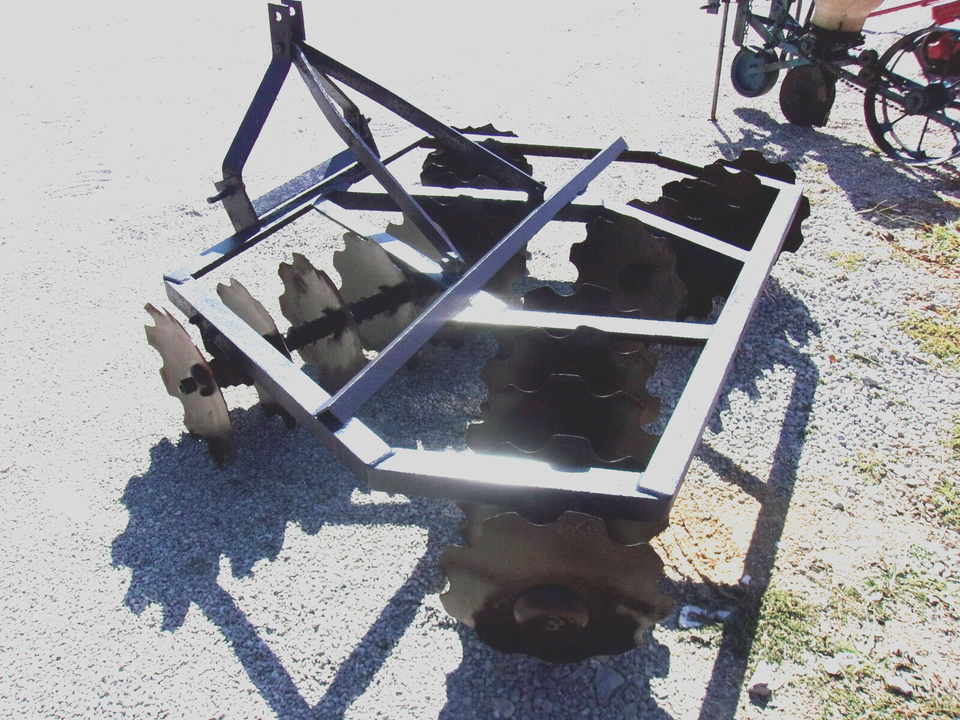 Used Tufline 6ft. 3 pt. Lift Disc Harrow (FREE 1000 MILE SHIPPING FROM ...