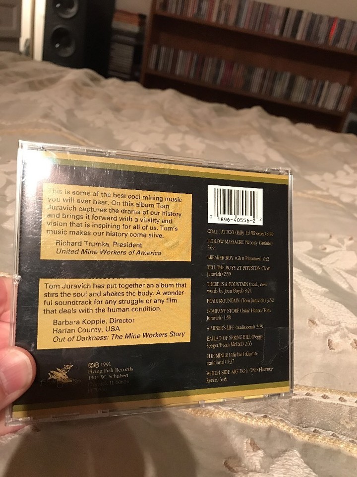 TOM JURAVICH: Songs from the Film OUT OF DARKNESS - The Mine Workers ...