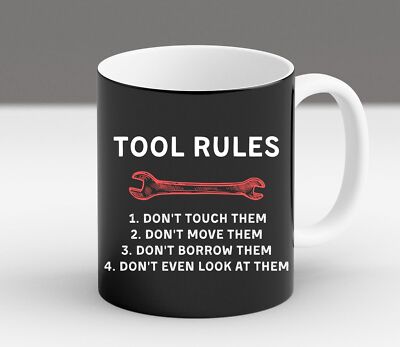 Funny Mechanic Tool Rules Auto Repair Car Mechanic Handyman Trendy New ...