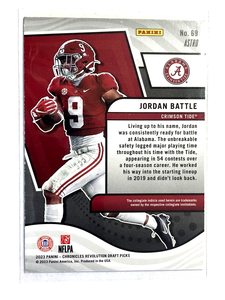 2023 Panini Chronicles Revolution Draft Picks Jordan Battle Astro ...