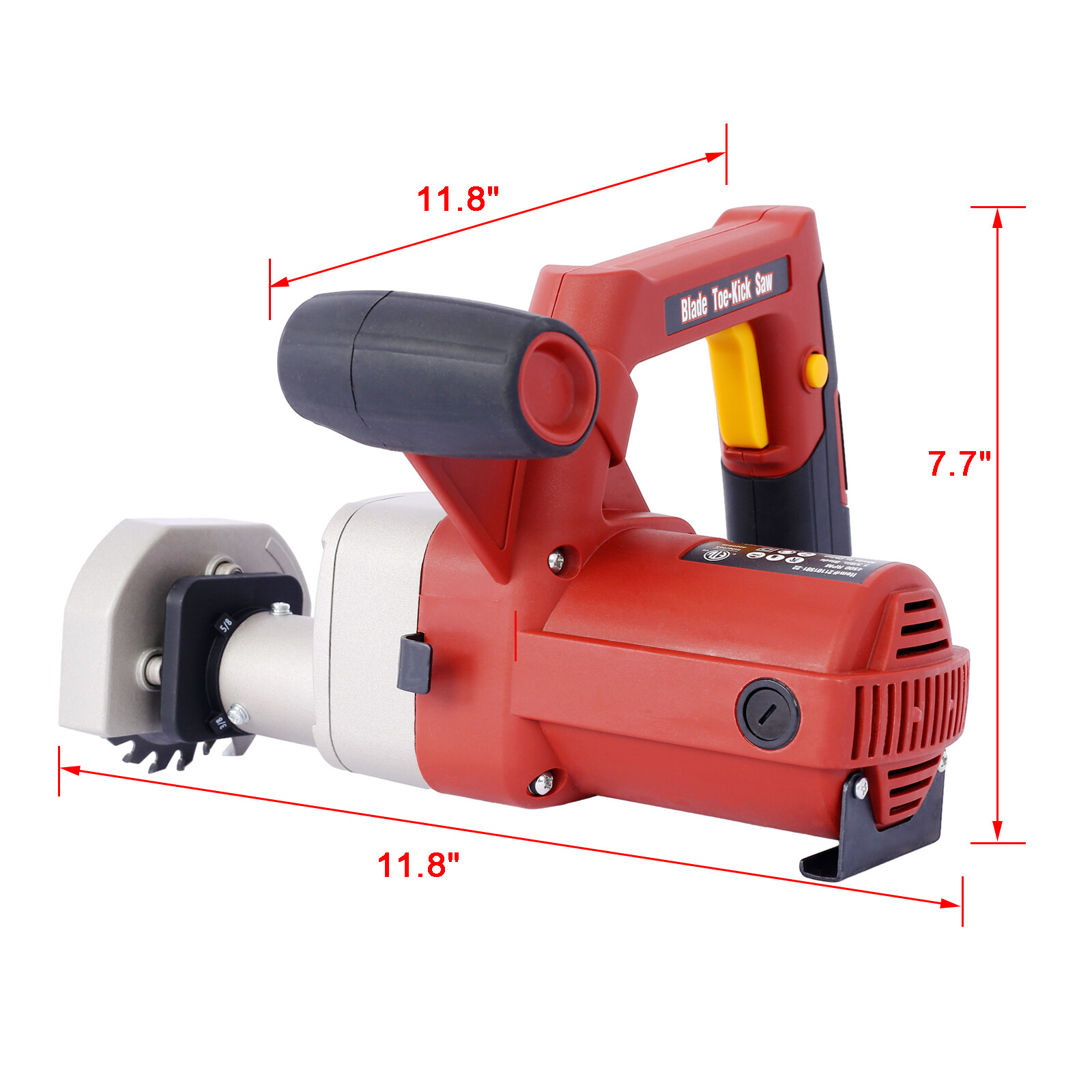 3-3/8 in. Heavy Duty Toe-Kick Saw Masonry Saw Circular Saw Remove ...