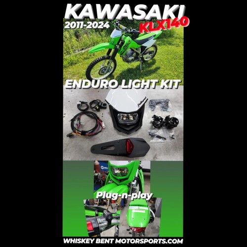 Kawasaki KLX 140 Enduro Lighting kit | eBay
