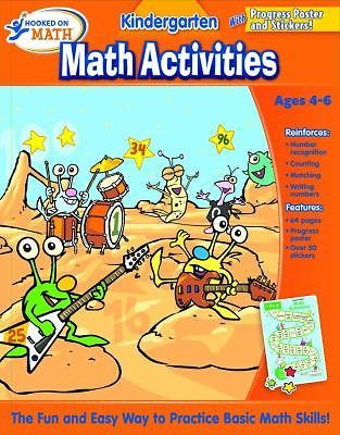 Hooked on Math Kindergarten Math Activities by Hooked on Phonics Staff ...