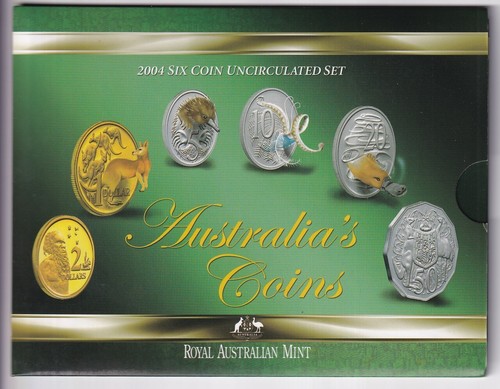 AUSTRALIAN: 2004 MINT COIN UNCIRCULATED SET #3667 | eBay