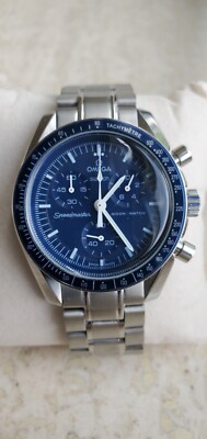 Omega Swatch Mod Moonwatch - Mission to Neptune - SS Case Bracelet ...