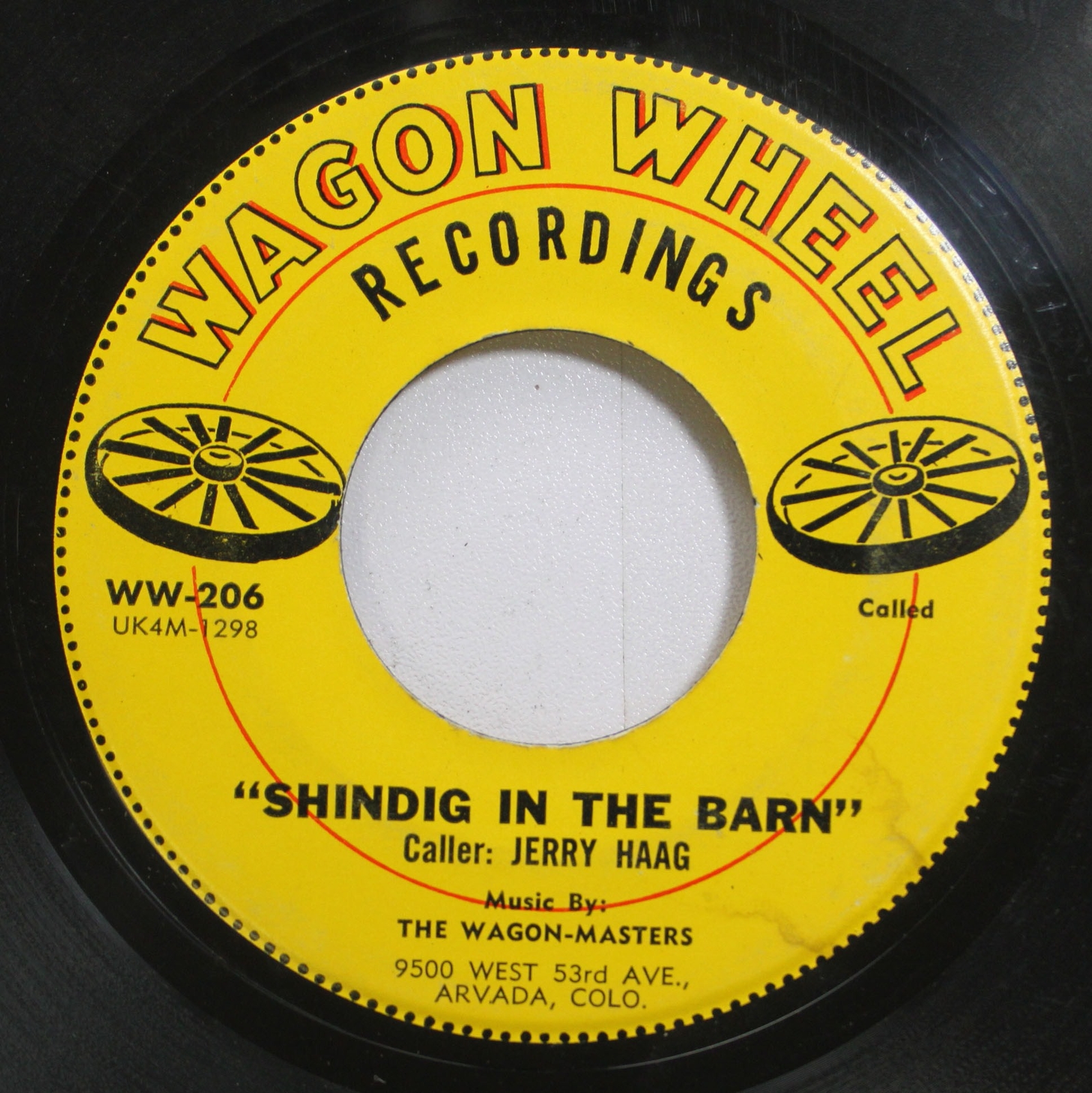 Hear! Country 45 The Wagon-Masters - Shindig In The Barn / Shindig In ...