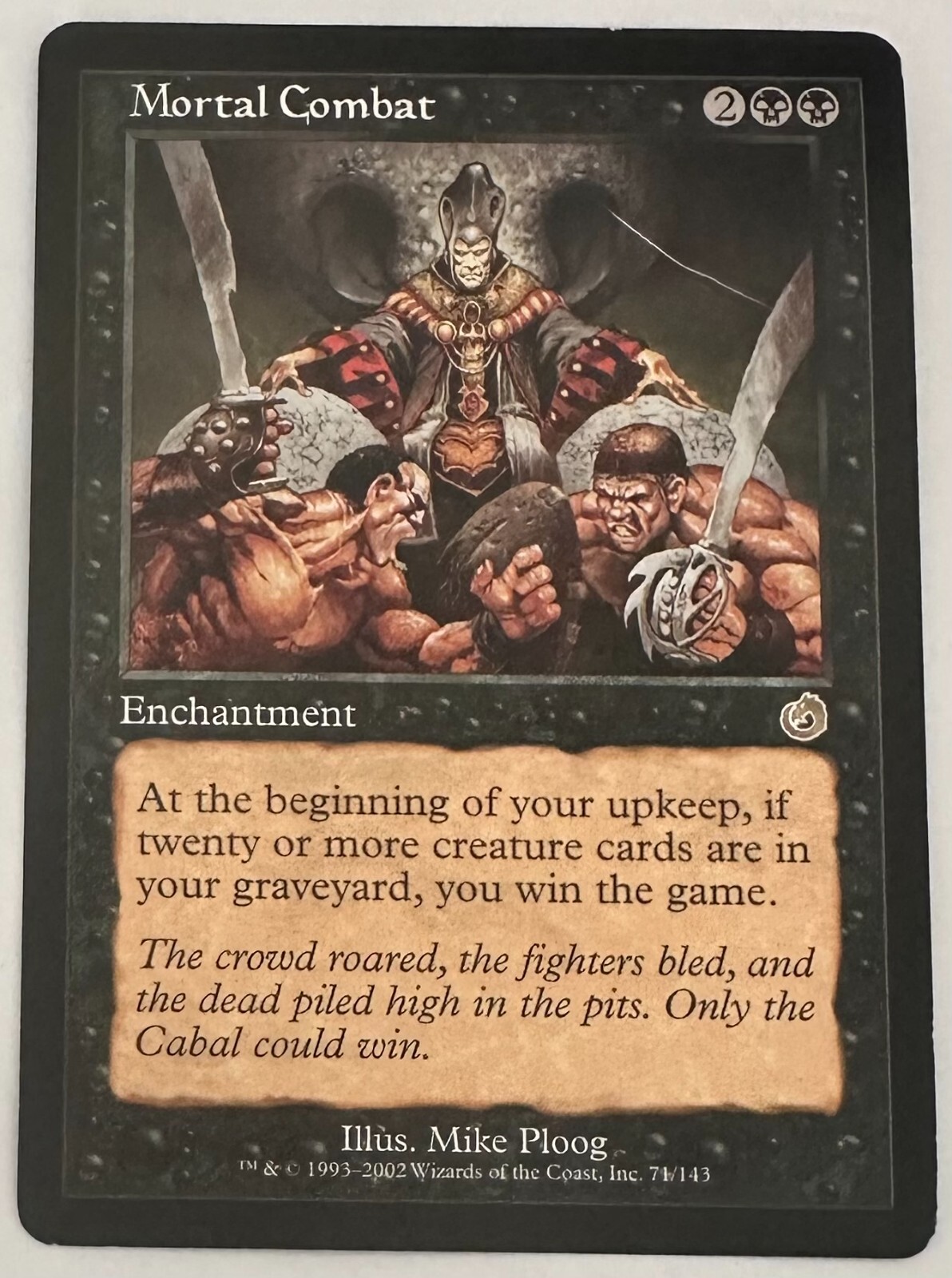 MTG Mortal Combat Torment Magic the Gathering | eBay