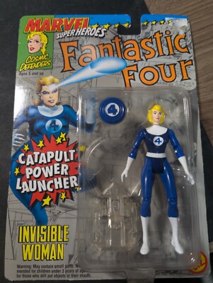 Invisible Woman Marvel Super Heroes Cosmic Defenders 1994 Toy Biz NEW ...