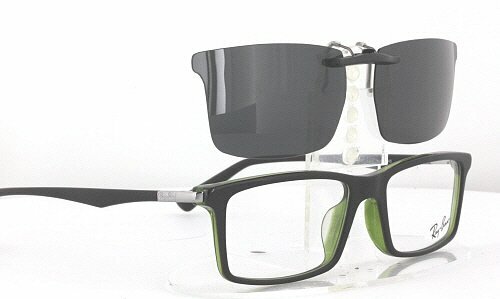 Custom Fit Polarized CLIP-ON Sunglasses For Ray-Ban 5269 53x17 Rayban ...