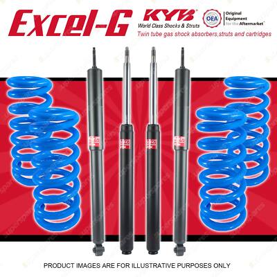 4x KYB EXCEL-G Shocks + Coil Springs for HOLDEN Commodore VB VC VH FE2 ...