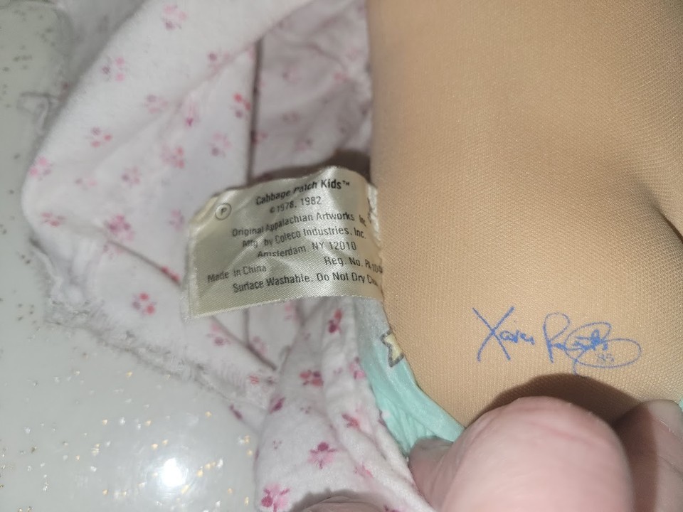 Cabbage Patch Kids CPK 85 Lemom loop paci 85 P factory | eBay