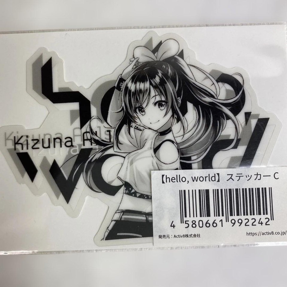 Kakizunaai 1 Card Acrylic Sticker 3 Sheet Japan Anime | eBay UK