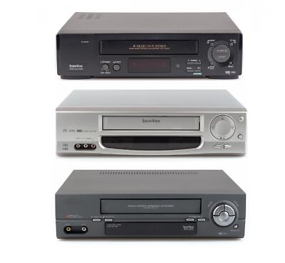 VHS Video Tape VCR Player Recorder,Scart, Fully Serviced 1YEAR WARRANTY ...