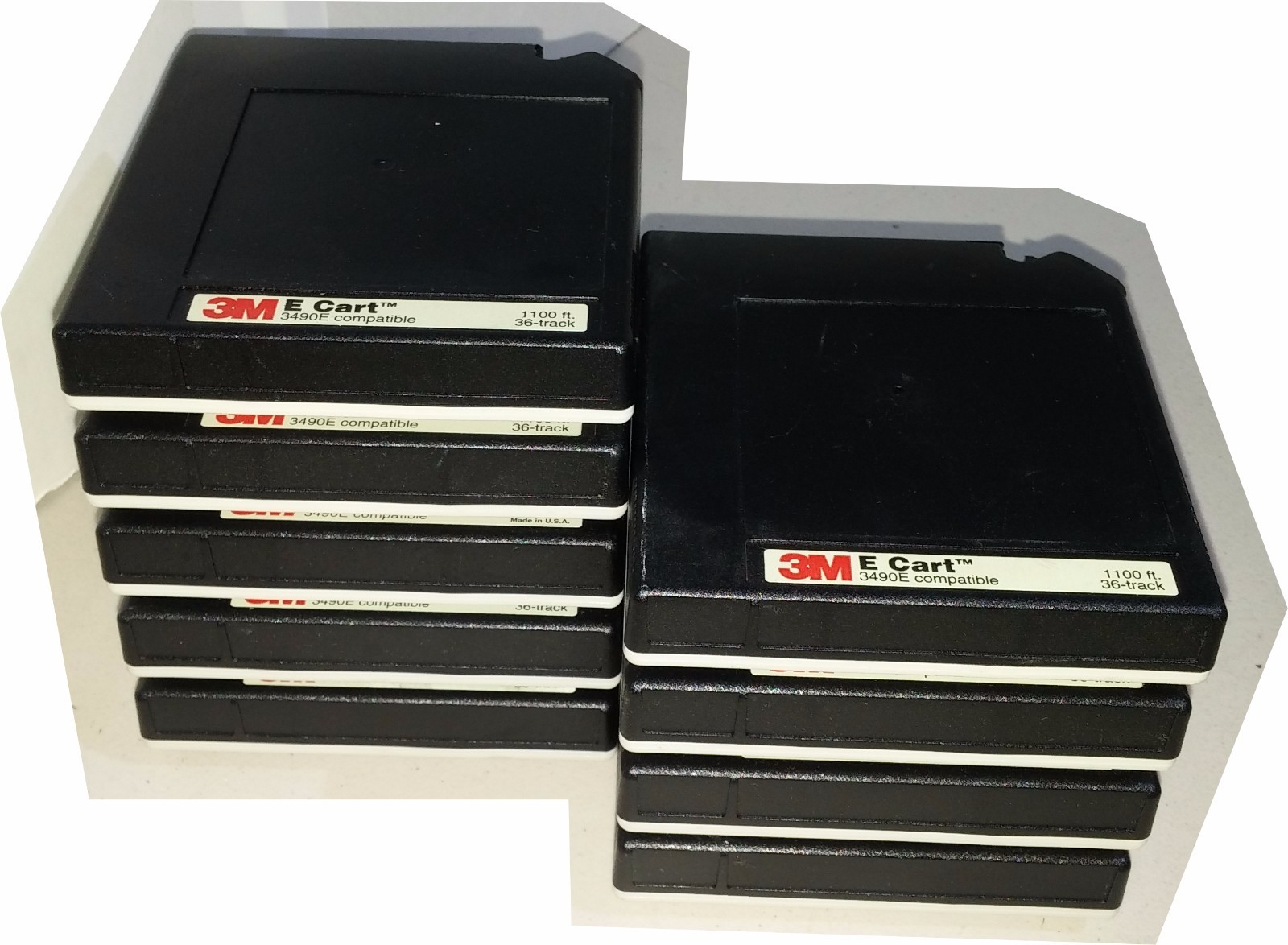 3M E-Cart 3490E 1/2" Tape Cartridge (LOT OF 9) 42473 | eBay