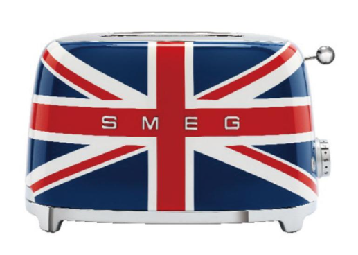 SMEG Toaster Union Jack Genuine 19.8Dx32.5Wx19.5H Retro Design 100V ...