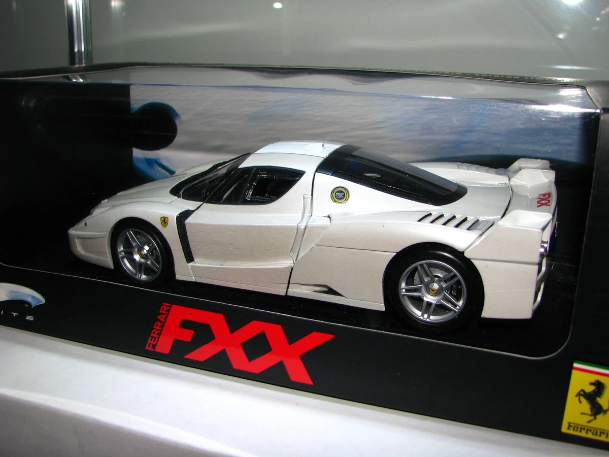 White Ferrari Fxx
