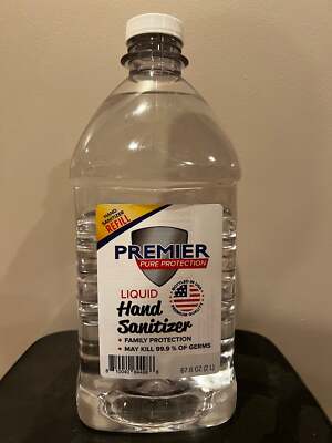 67.6 OZ (2 L) Premier Pure Protection Liquid Hand Sanitizer | eBay