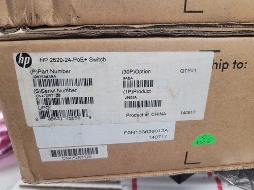 NEW - J9625A HP ProCurve 2620-24-PoE+ Ethernet Network Switch | eBay