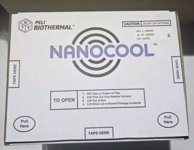 Case Of 2 NanoCool Cold Chain Shipper 2-98608sc | eBay