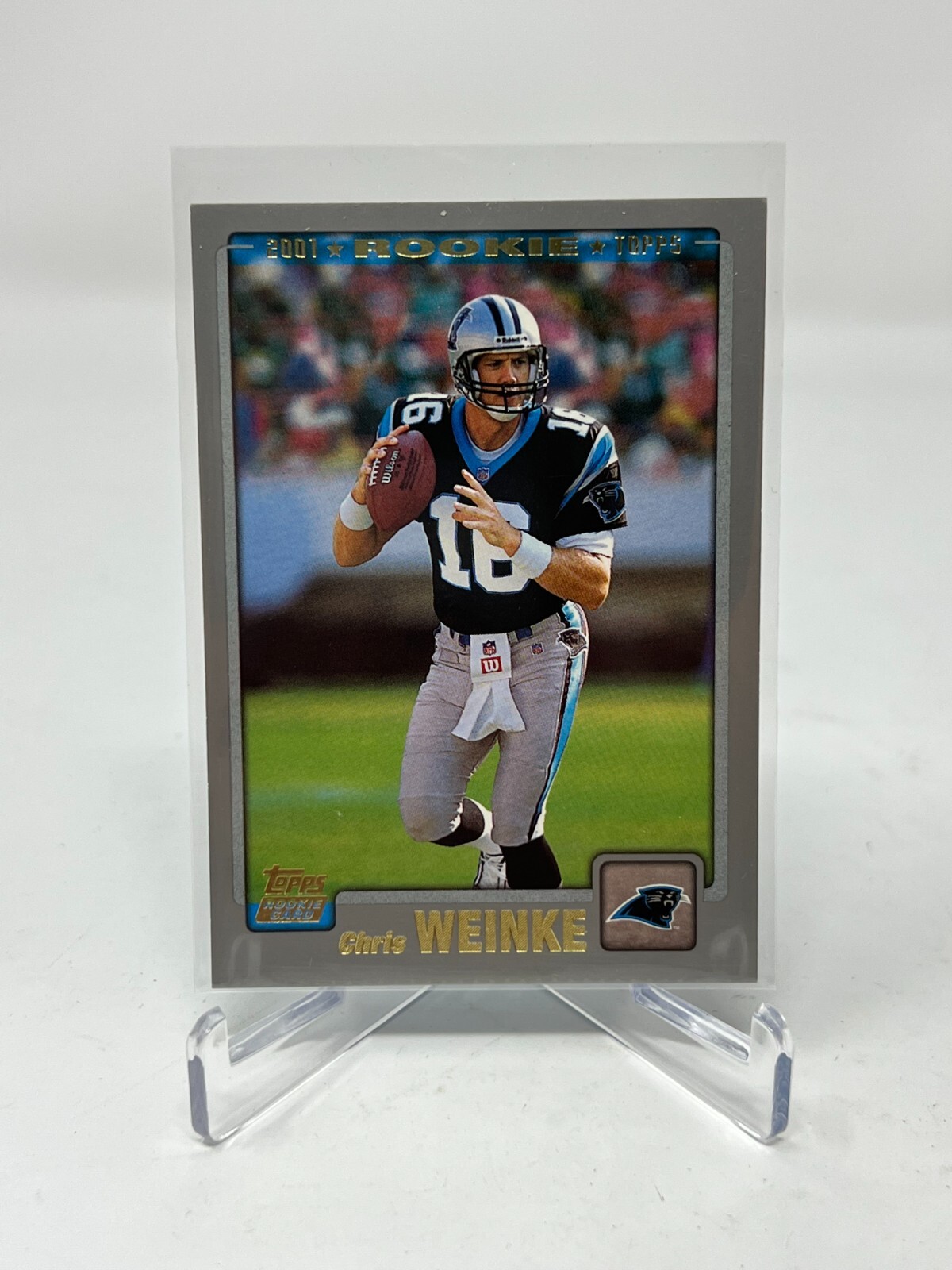 2001 Topps Football Chris Weinke Rookie RC Card #380 | eBay