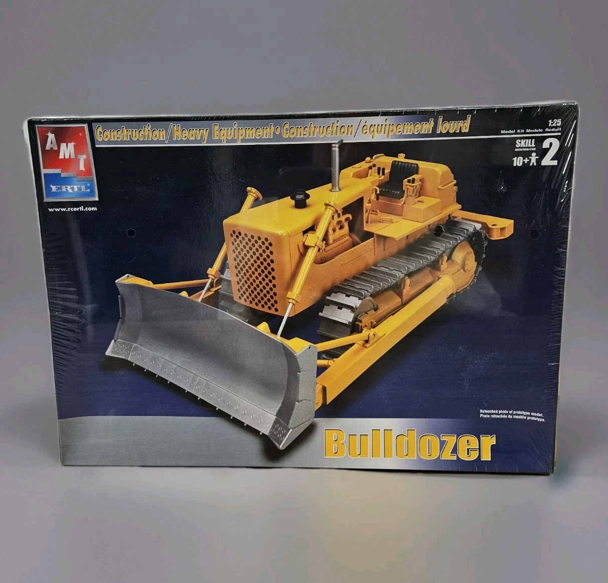 SEALED AMT ERTL Construction Heavy Equipment Bulldozer 1:25 Model Kit ...