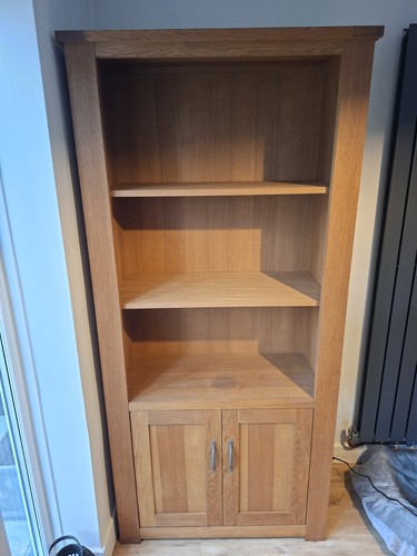 Next Cambridge Book Case , Solid Light Oak | eBay UK