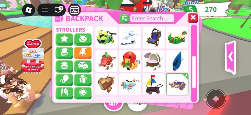 Roblox Adopt Me 23 Out Of Game Strollers | eBay UK