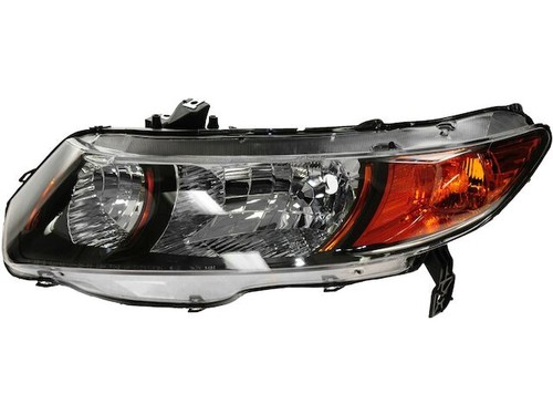 Left Headlight Assembly For 2006-2009 Honda Civic Si Coupe 2007 2008 ...