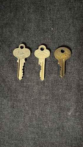 Trio of Vintage Keys, Master Lock With Lion, P&F Corbin, Earle. | eBay