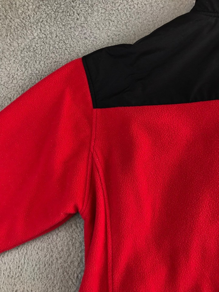 Ohio State Buckeyes Jacket Men's XL Red Fleece Full Zip Mock Neck ...