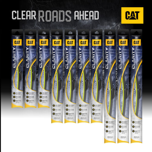 CAT Clarity Windshield Wipers 22+22" Wiper Blades Custom 2000-2020 ...