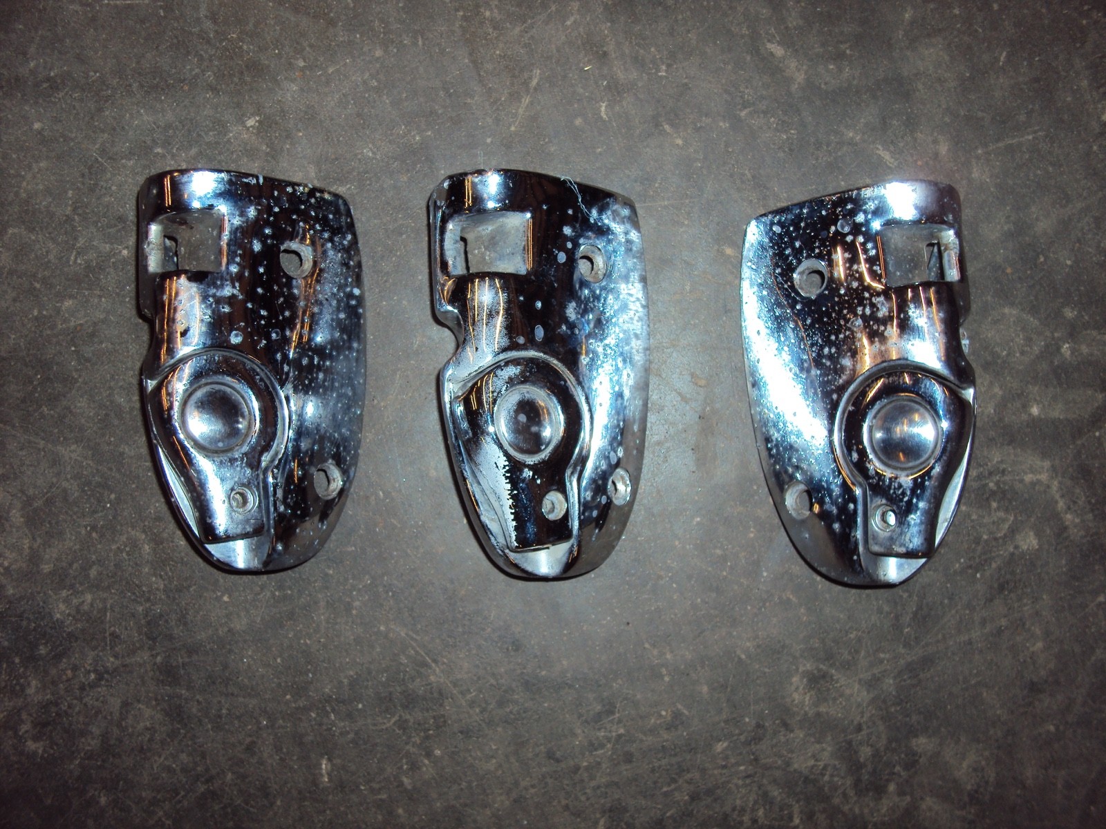 65-66-67 GM A-BODY CONVERTIBLE SUN VISOR BRACKETS GTO CHEVELLE GS 442 ...