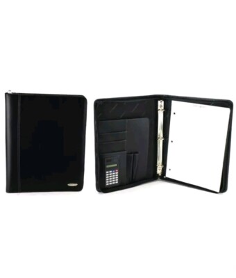 Samsonite Zip-around Vinyl Business Classic 3-Ring Portfolio With ...