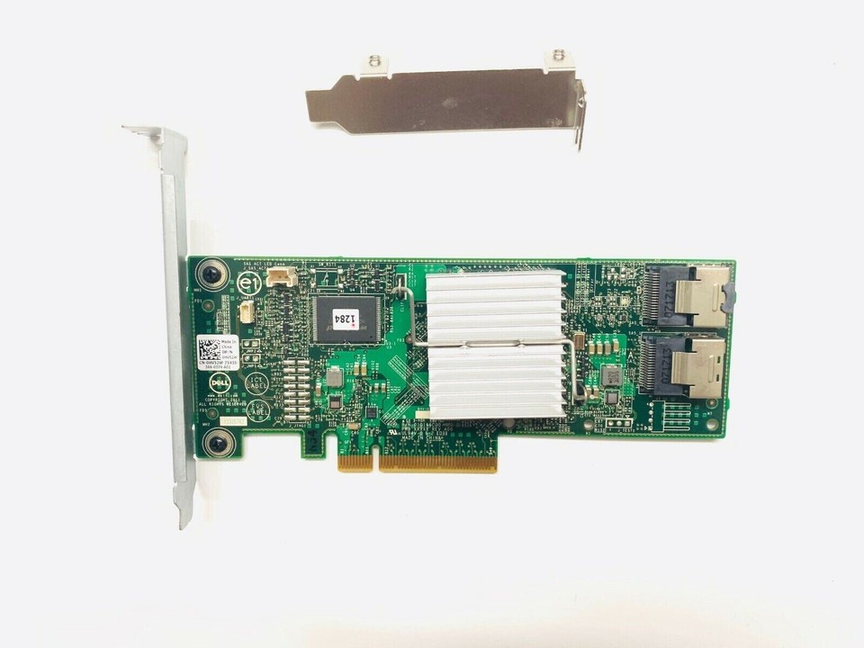 Dell Perc H310 SATA / SAS HBA Controller RAID 6Gbps PCIe x8 LSI 9240-8i ...