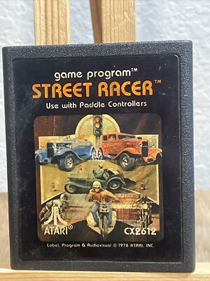 Street Racer (Atari 2600, 1977) | eBay