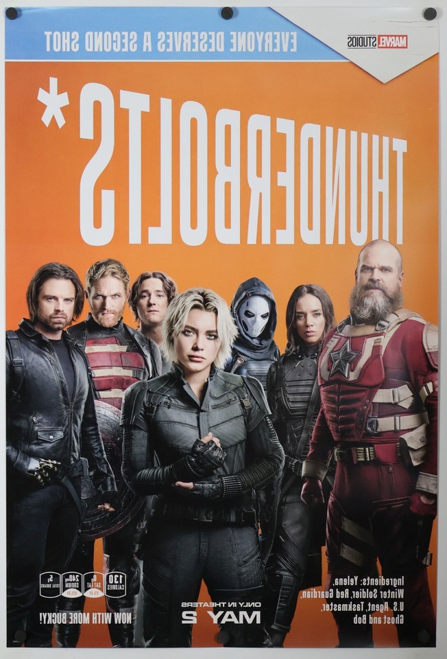 Thunderbolts - original DS movie poster US Adv B D/S 27x40 2024 ...