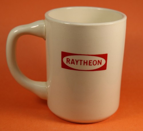 Used Coffee Mug - Raytheon ASR-910 Air Surveillance Radar Master Badge ...