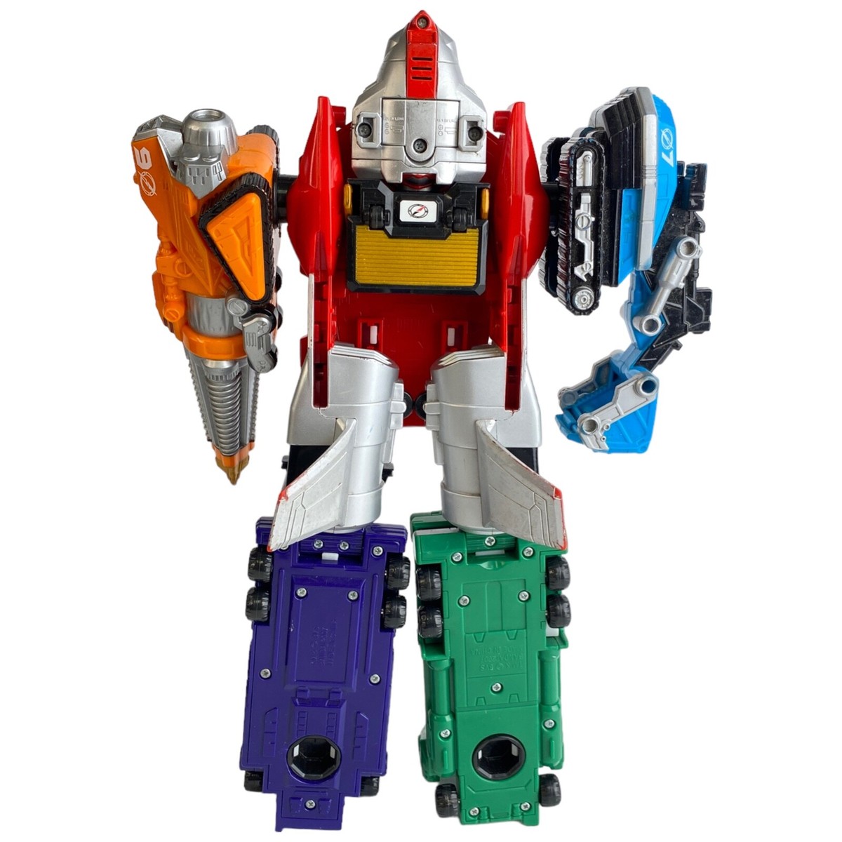 Power Rangers Operation Overdrive Dualdrive Megazord Operation