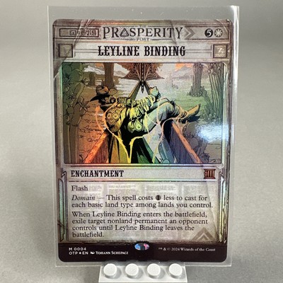 MTG Magic the Gathering Leyline Binding (4/87) Breaking News LP FOIL | eBay