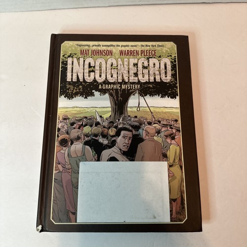 Incognegro A Graphic Mystery Matt Johnson Warren Pleece Hardcover | eBay