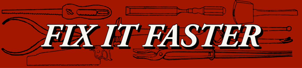 FIX IT FASTER | eBay Stores